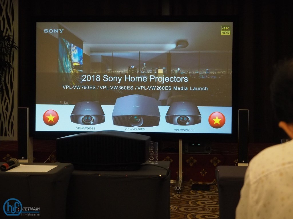 Sony giới thiệu dòng máy chiếu 4K HDR tại Việt Nam - Hifi Việt Nam - Mạng xã hội kiến thức nghe nhìn