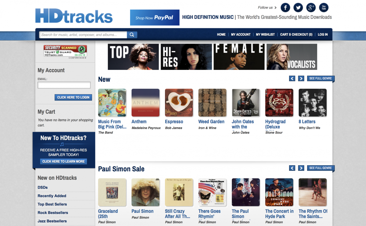Những website tốt nhất để download nhạc Hi-res - Hifi Việt Nam